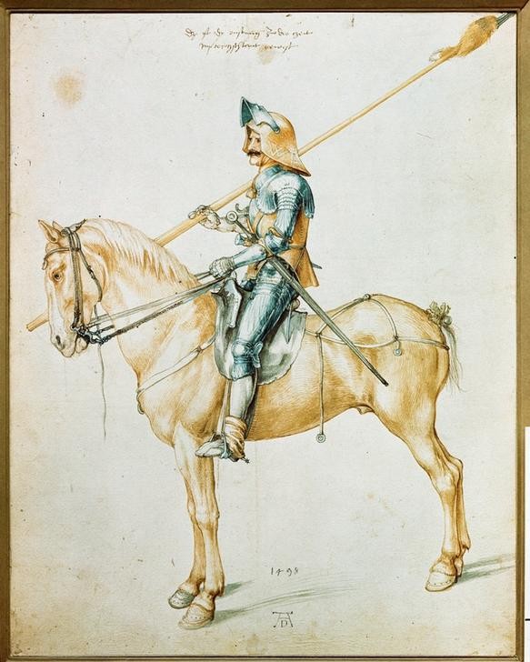 Wandbild Albrecht DÜrer, Reiter | art galerie